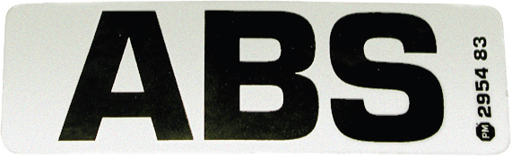 PM 2954 ABS Label ABS Label