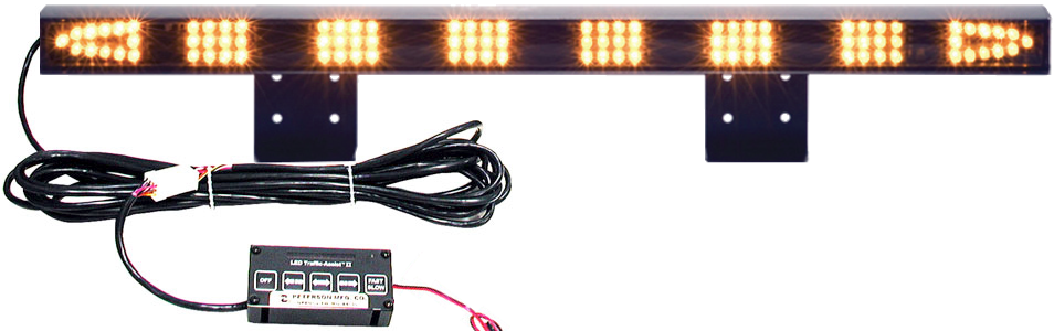 PM 778A Amber 35" LED Sequencing Directional Light Bar
