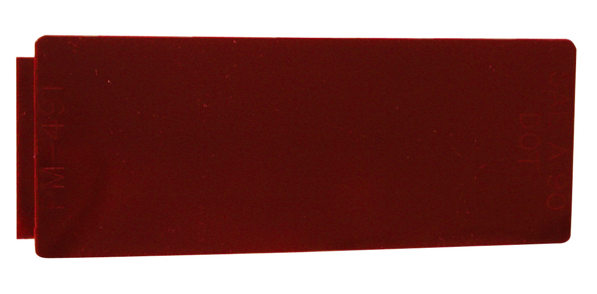 Spitfire ™ 491R Red Rectangular Reflectors